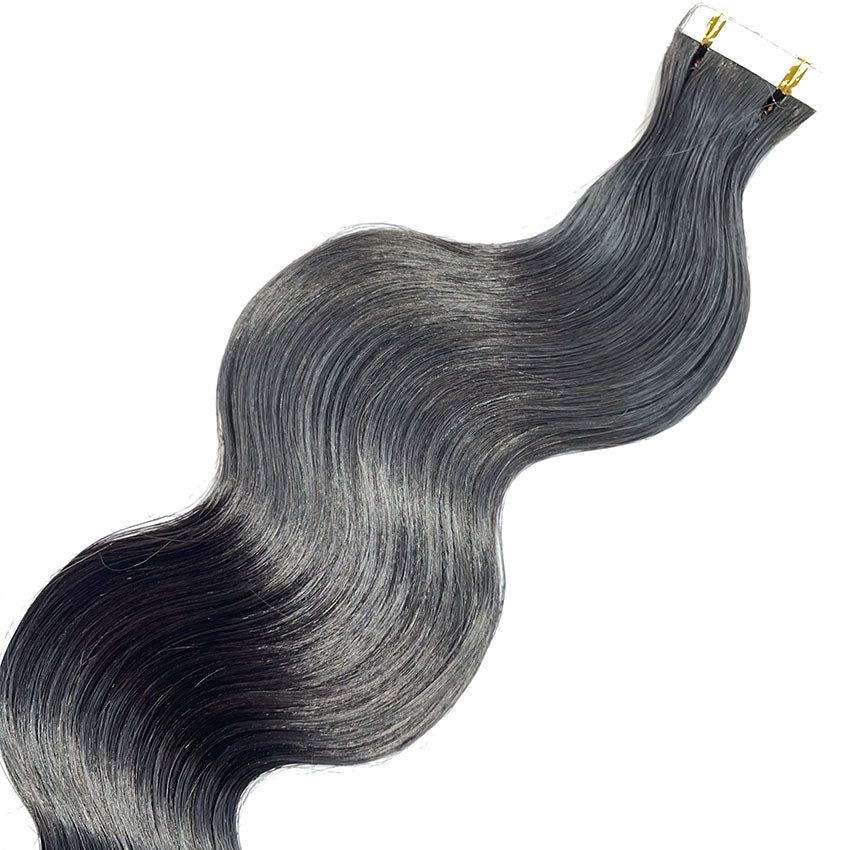 Raw Body Wave Tape In Hair Extensions – goddeshair.com
